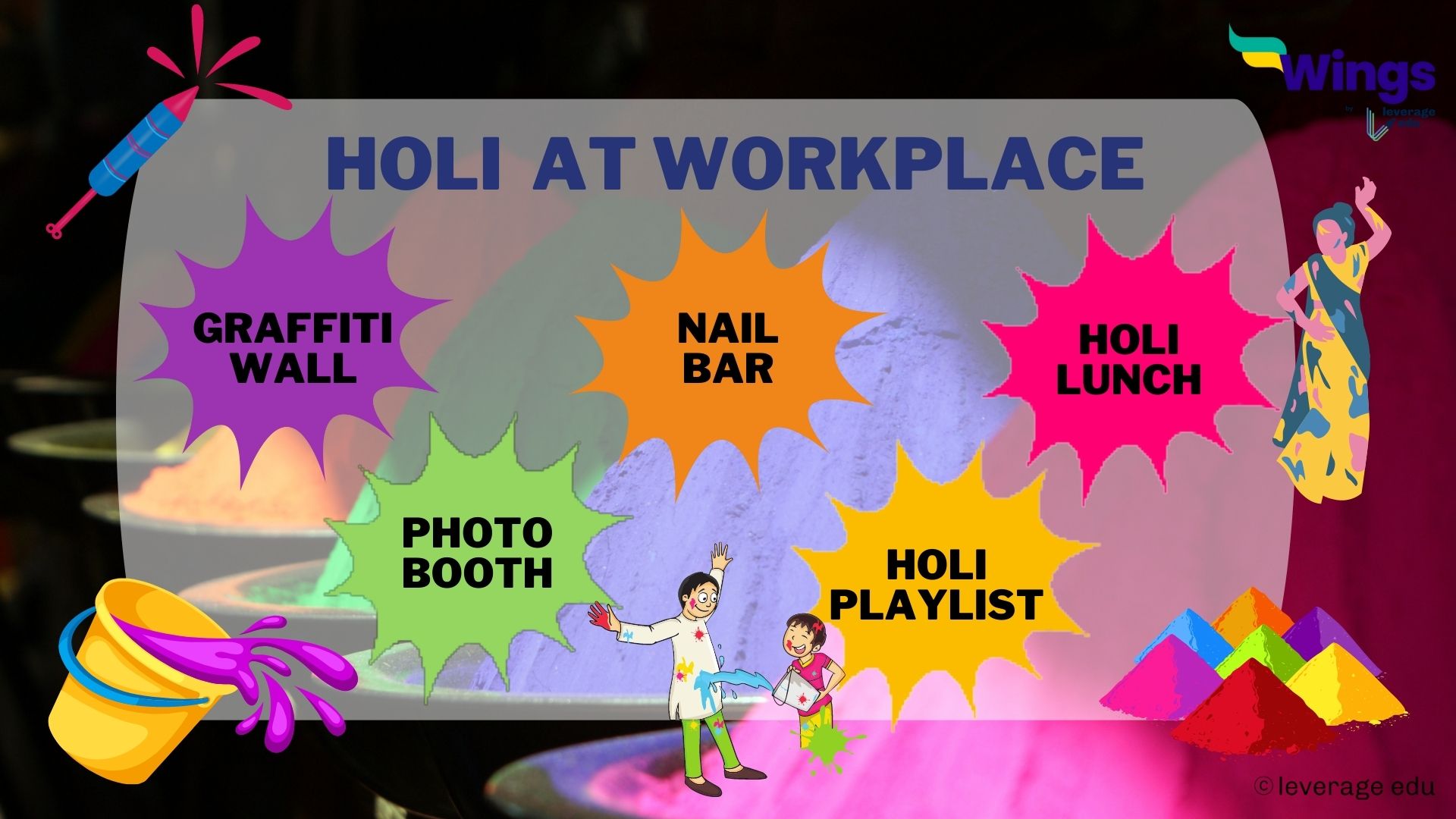 Top 8 Holi Celebration Ideas for Workplace: Tips for a Fun-Filled Holi ...