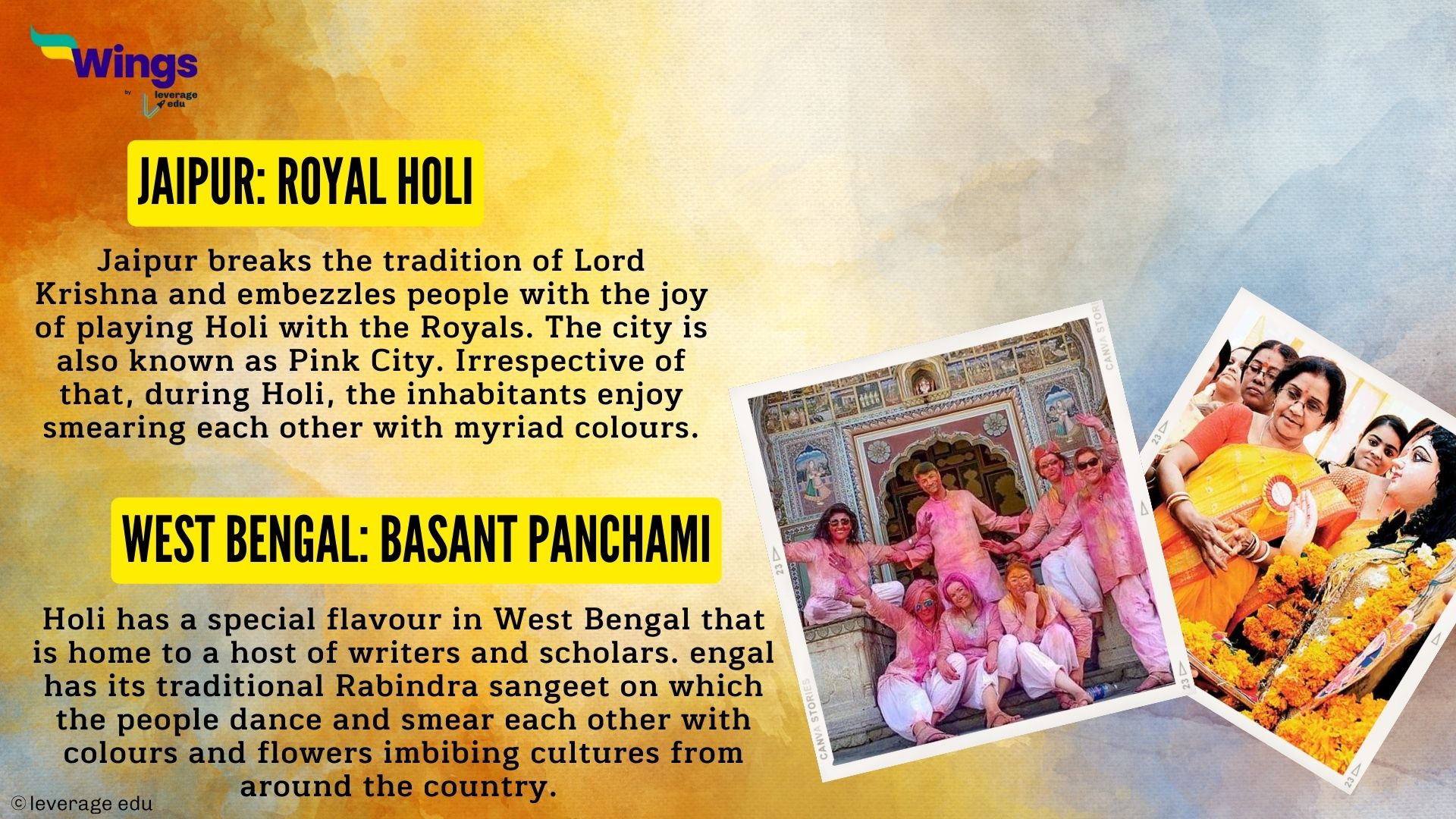 Types of Holi in Different States of India | Leverage Edu