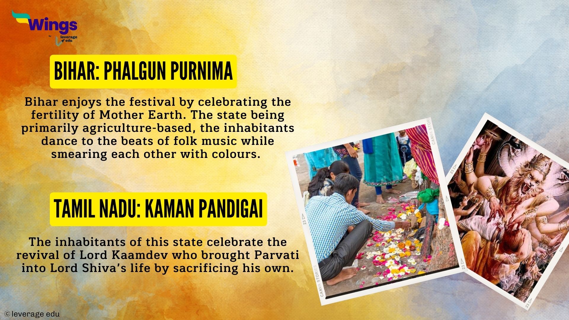 Types of Holi in Different States of India | Leverage Edu