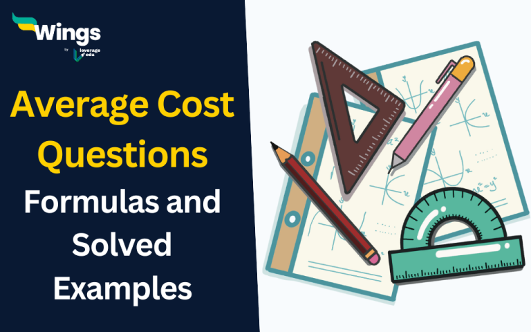 Average Cost Questions: Formulas and Solved Examples | Quantitative ...