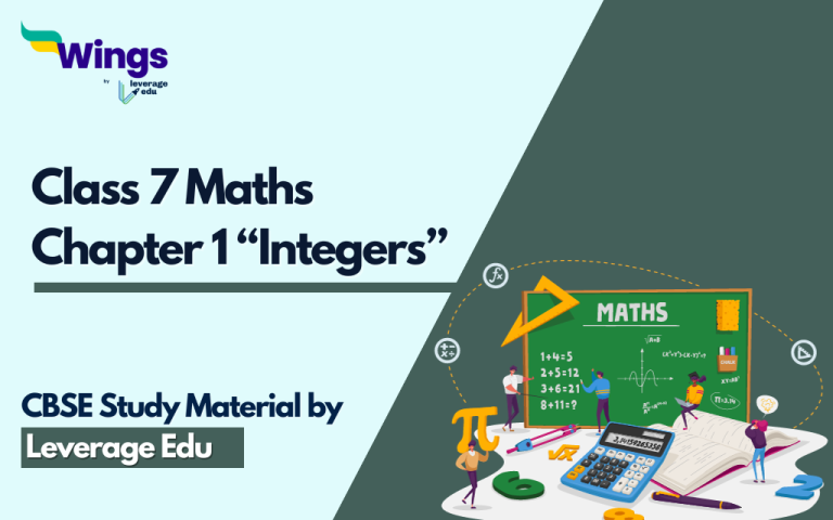 NCERT Class 7 Maths Chapter 1 'Integers': Notes and Solutions (Free PDF ...