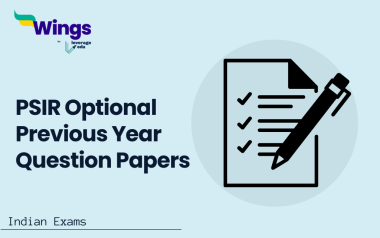 PSIR Optional Previous Year Question Papers: Free PDF Download