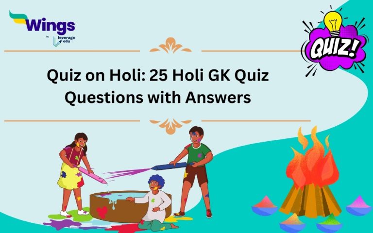 Quiz on Holi: 25+ Holi GK Quiz Questions with Answers