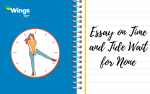 Essay on Time and Tide Wait for None: Samples in 150, 250, and 300 ...