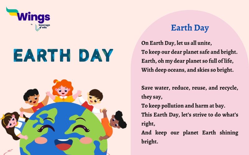 5 Small and Long Poems on Earth Day in English for Students