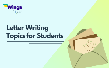 Letter Writing Topics for Students of Classes 6th–10th: Formal Letter ...