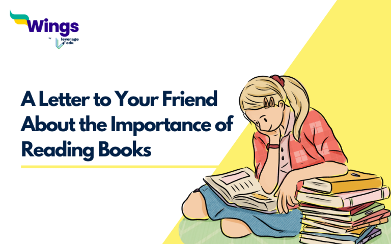 Write a Letter to Your Friend About the Importance of Reading Books ...
