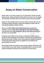 Essay on Water Conservation: Samples in 100, 200, 250 & 500 Words ...