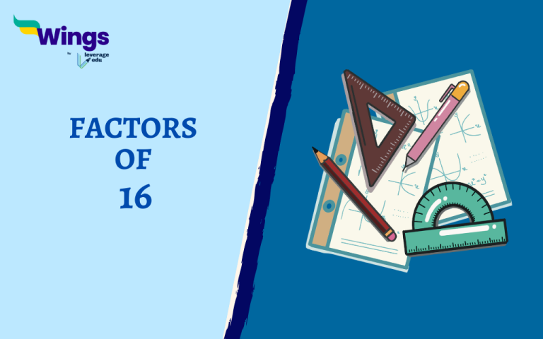 Factors of 16: Negative Factors, Factor Tree, Pairs and Division Method ...