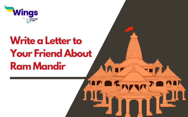 Write a Letter to Your Friend About Ram Mandir: Check Samples and ...