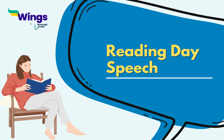 Reading Day Speech in English for Students | Leverage Edu