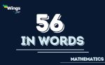 56 in Words: How to Spell 56 in English?