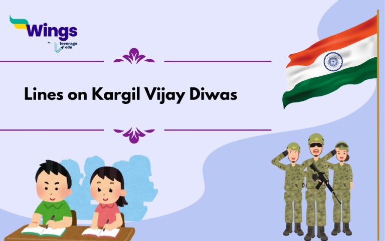 Lines on Kargil Vijay Diwas in English