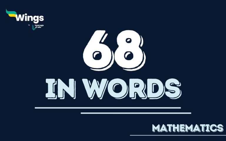 68 in Words: How to Spell 68 in English?