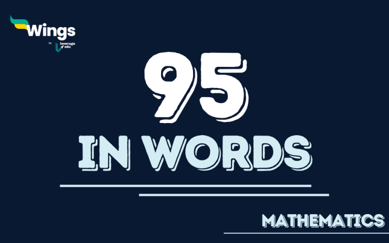95 in Words: How to Spell 95 in English and Solved Examples ...