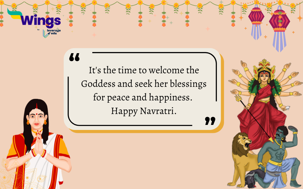 37+ Navratri Quotes, Wishes and Messages for 2024 | Leverage Edu