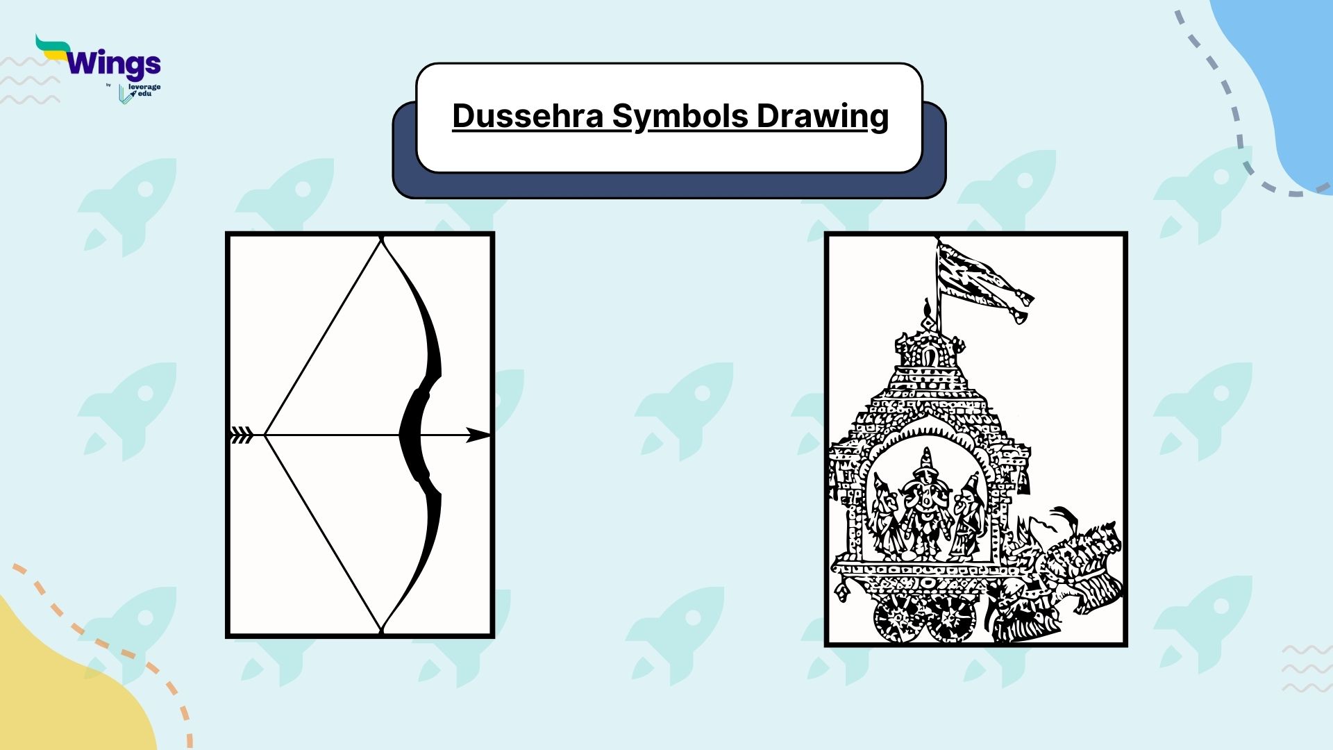 Ideas for Dussehra Drawing for Kids | Leverage Edu