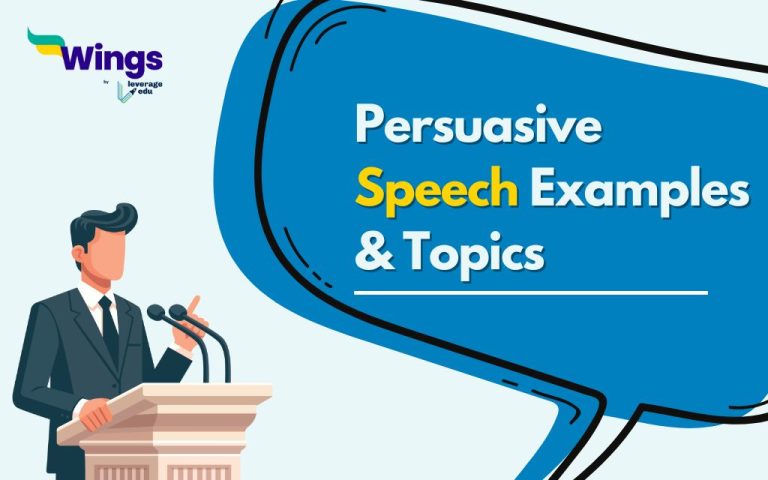 Persuasive Speech Examples and Topics in English for Students