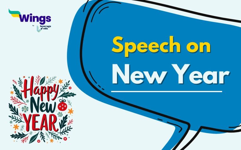New Year Speech Samples in English