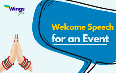 Welcome Speech for an Event in School and College