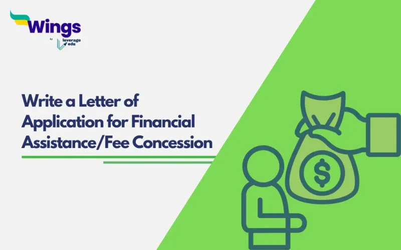 Letter of Application for Financial Assistance/Fee Concession: Check Samples and Format