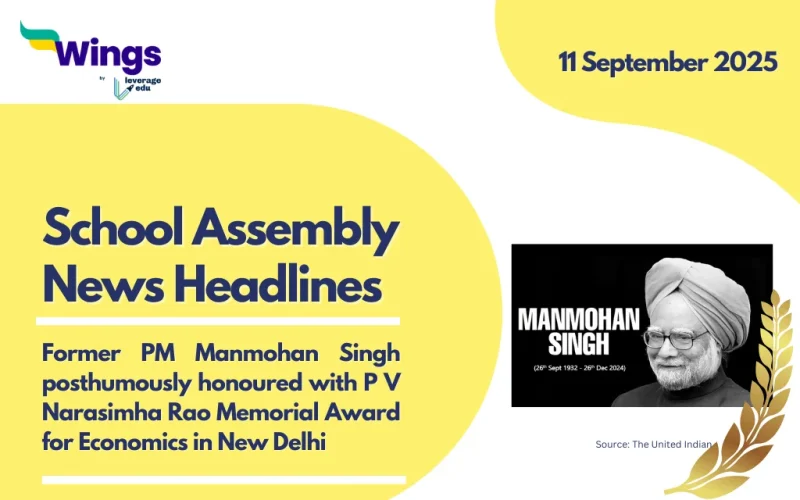 School Assembly News Headlines: 11 September 2025