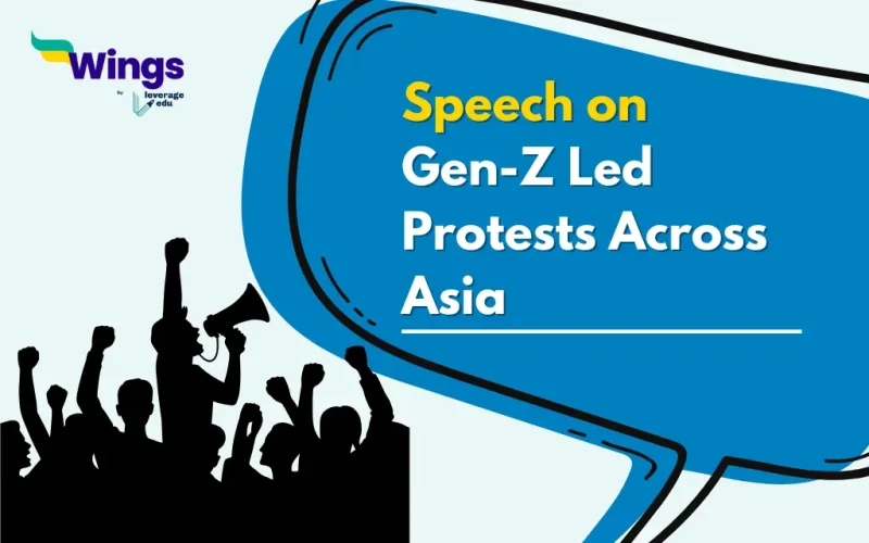 Speech on Gen Z-led Protests Across Asia: Short and Long Speech